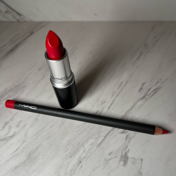 MAC Cosmetics | Makeup | Mac Cosmetics Lipstick And Lip Liner Bundle In ...